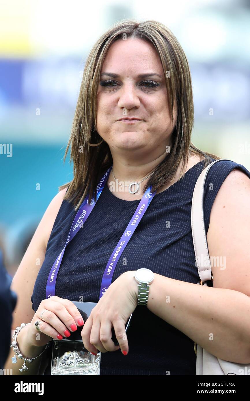 Jenni Wisdom, England U21s Team Manager during the UEFA Under-21 ...