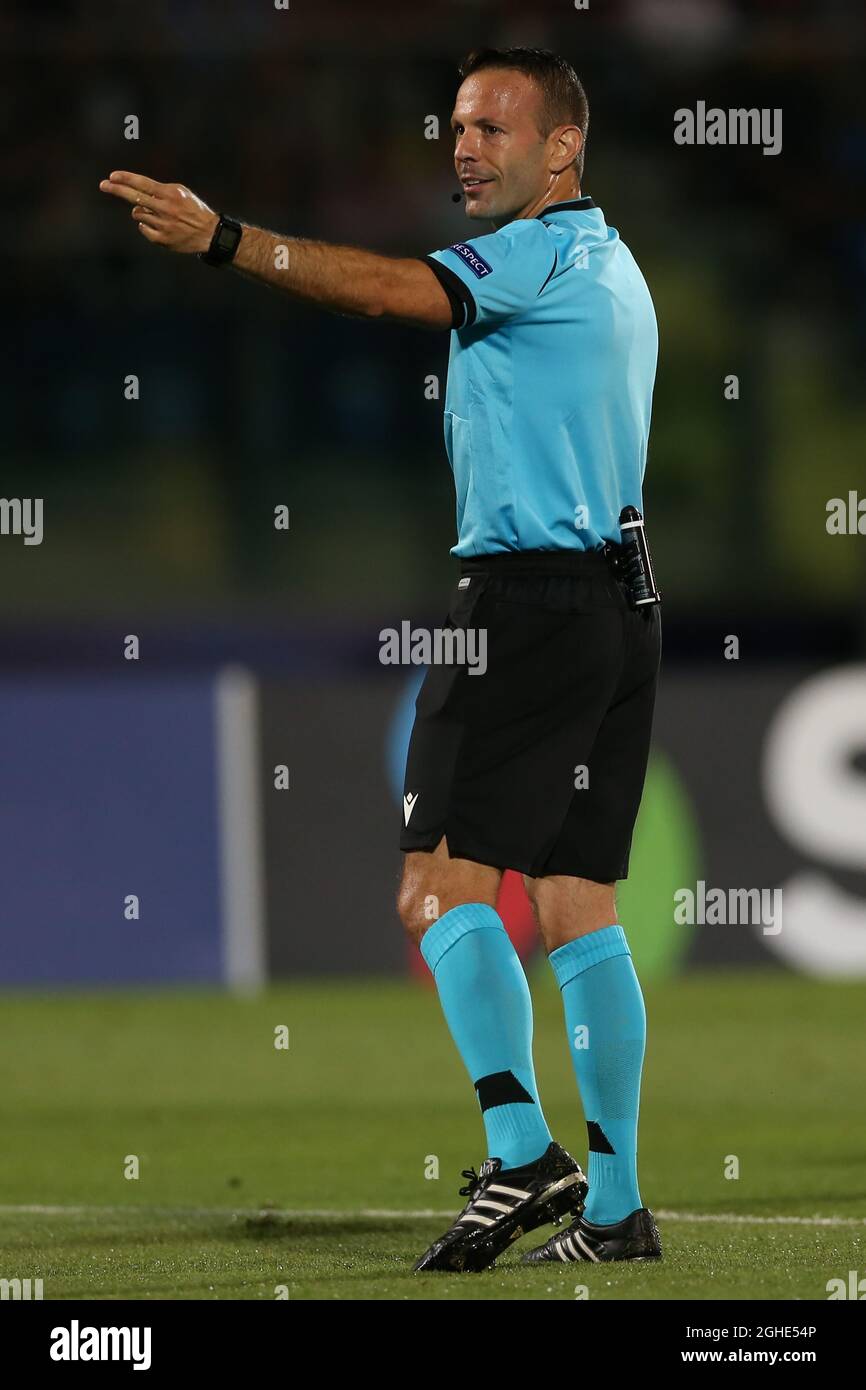 The referee Orel Grinfeld during the UEFA Under-21 Championship 2019 ...