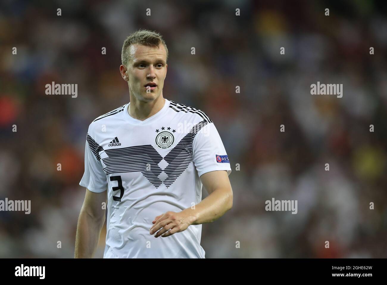 Lukas Klostermann of Germany during the UEFA Under-21 Championship ...