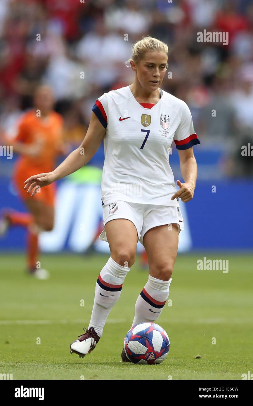 Abby Dahlkemper of USA during the FIFA Women's World Cup match at Stade de Lyon, Lyon. Picture ...
