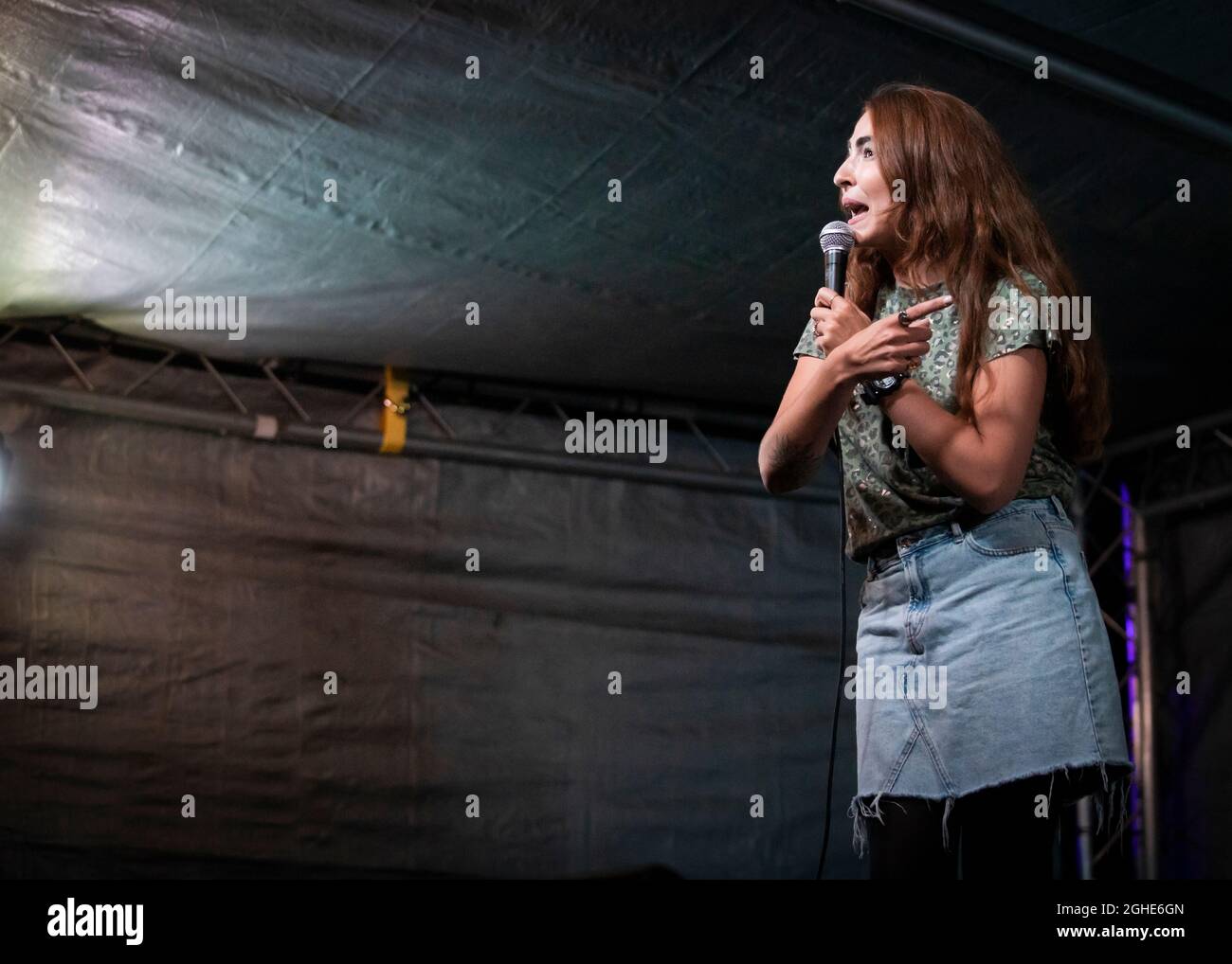 Esther Manito, Comedian, The Garden Gatherings, Comedy Gala, Essex ...