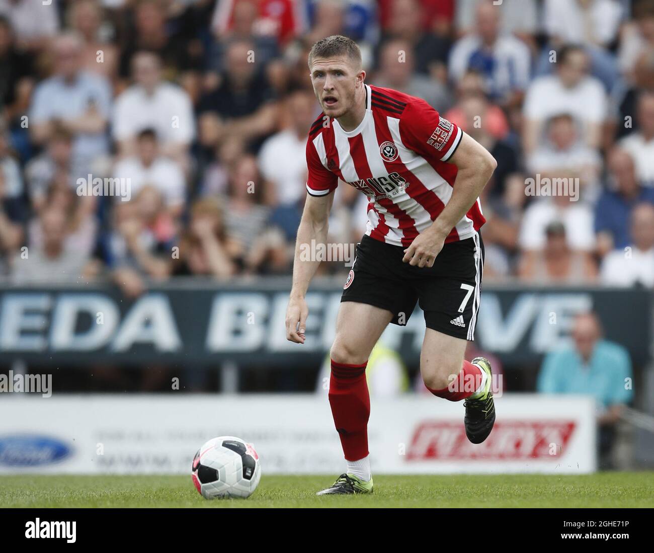 John Lundstram of Sheffield Utd during the Pre Season Friendly match at ...