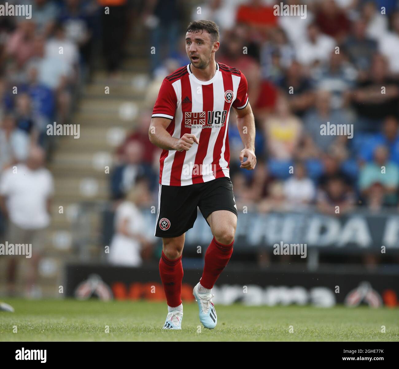 Enda Stevens of Sheffield Utd during the Pre Season Friendly match at ...