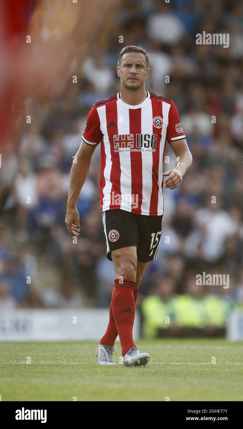Phil Jagielka of Sheffield Utd during the Pre Season Friendly match at ...