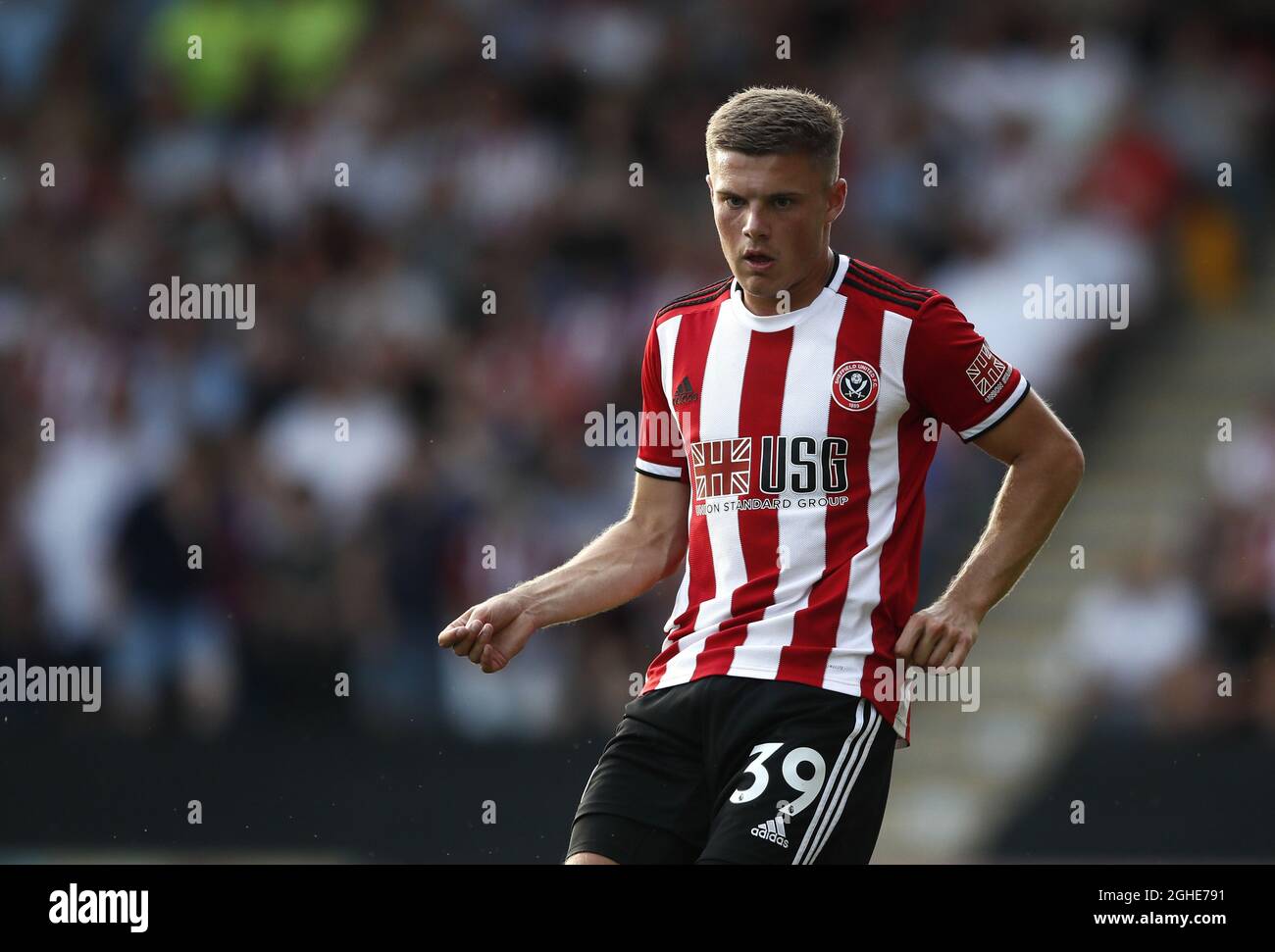 Regan Slater of Sheffield Utd during the Pre Season Friendly match at ...