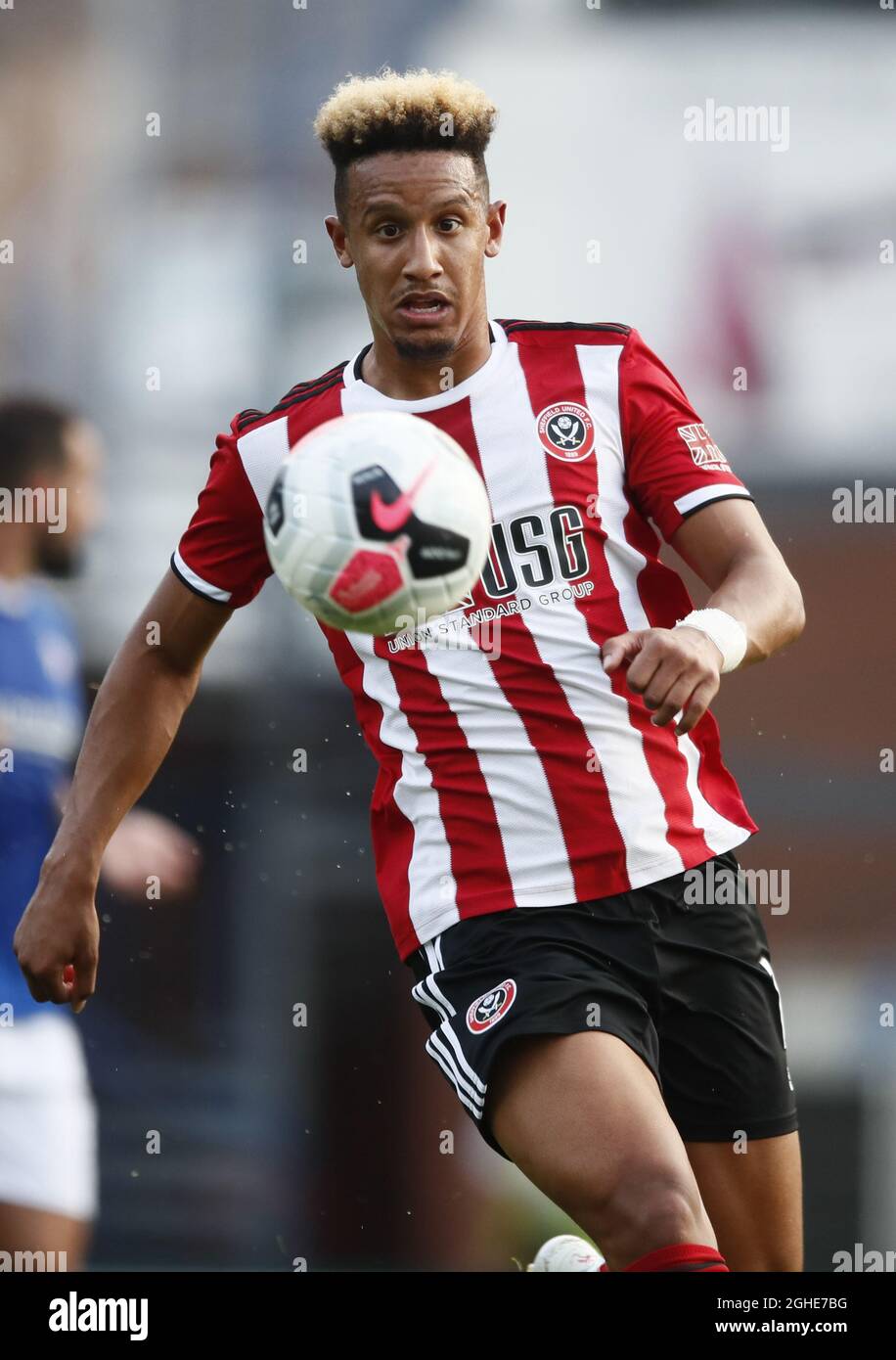 Callum Robinson of Sheffield Utd during the Pre Season Friendly match ...