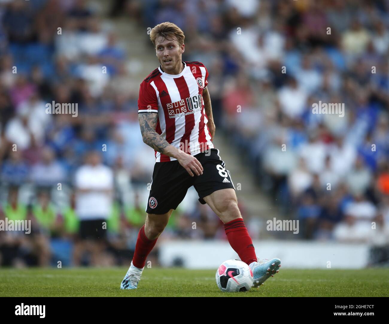 Luke Freeman of Sheffield Utd during the Pre Season Friendly match at ...