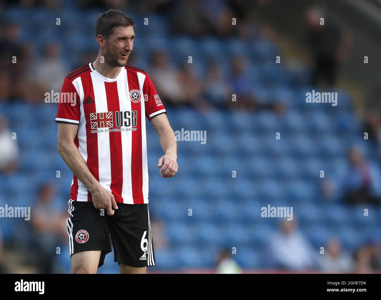 Chris Basham of Sheffield Utd during the Pre Season Friendly match at ...