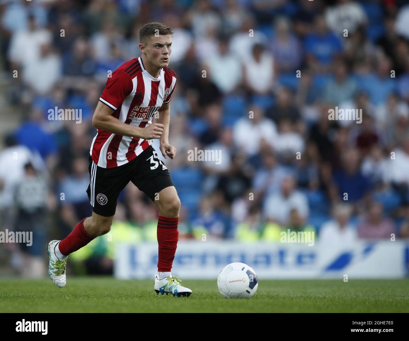 Regan Slater of Sheffield Utd during the Pre Season Friendly match at ...