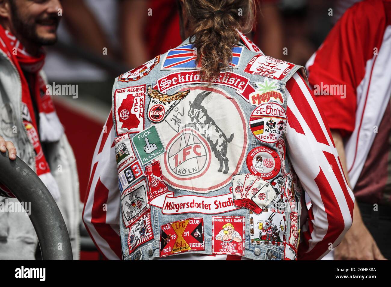 A FC Koln's fan during the Pre Season Friendly match at St Mary's ...