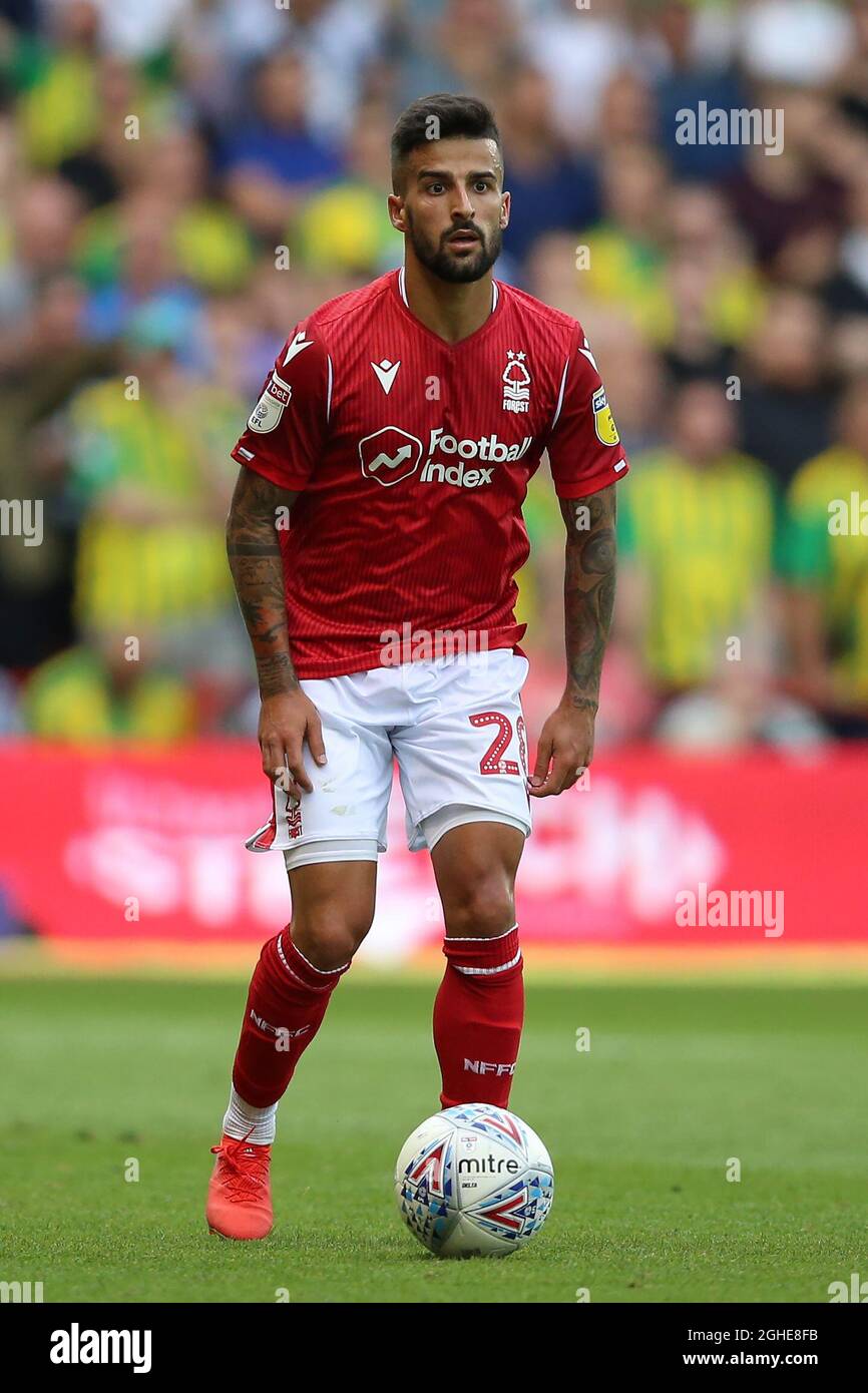 Tiago Silva of Nottingham Forest during the Sky Bet Championship match ...