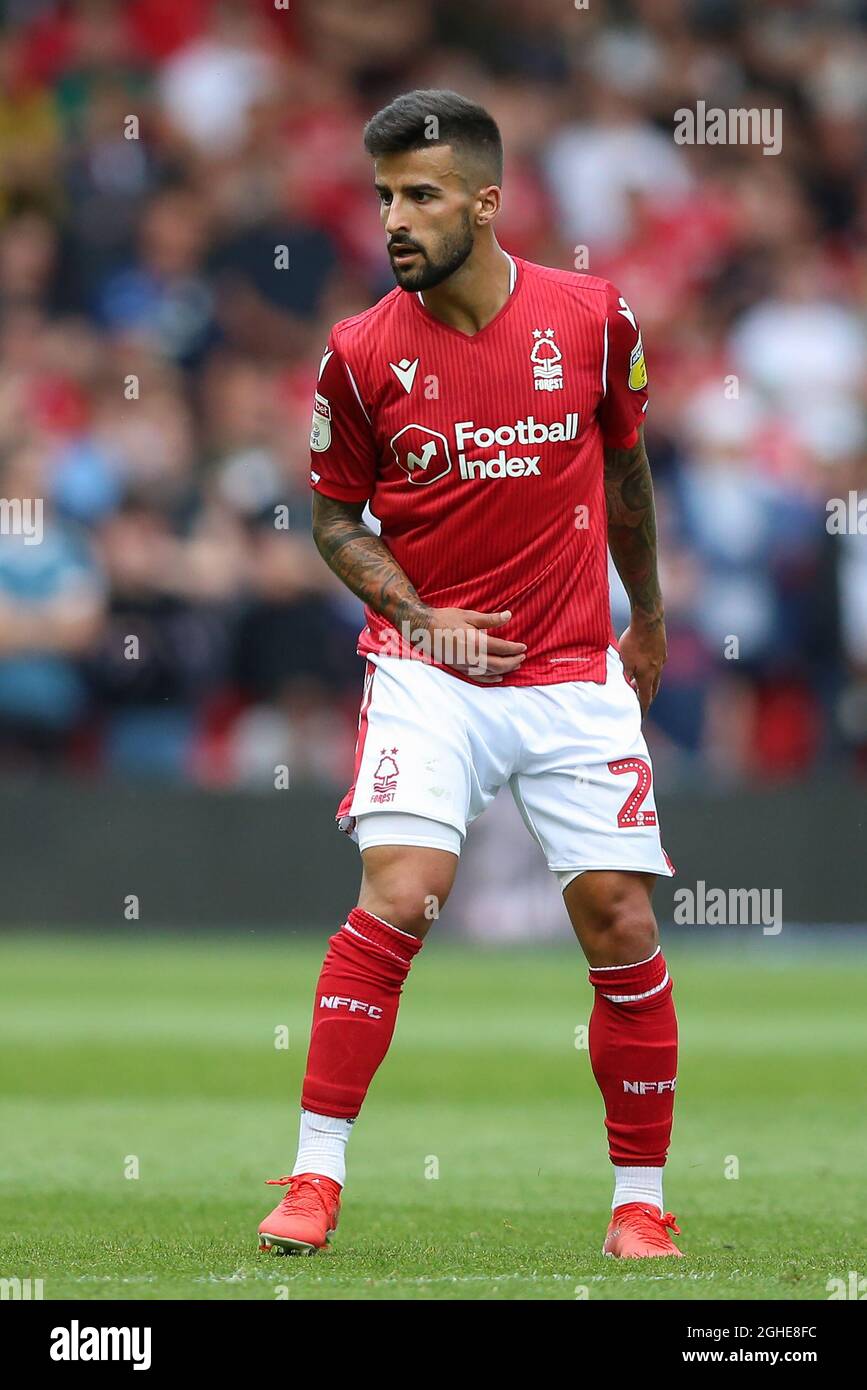 Tiago Silva of Nottingham Forest during the Sky Bet Championship match ...