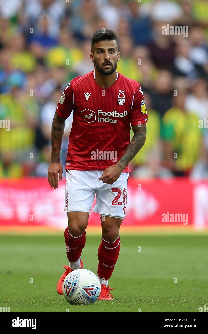 Tiago Silva of Nottingham Forest during the Sky Bet Championship match ...