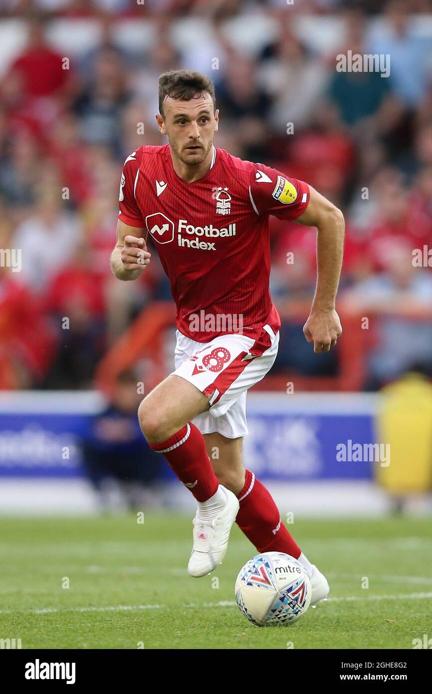 Jack Robinson of Nottingham Forest during the Sky Bet Championship ...