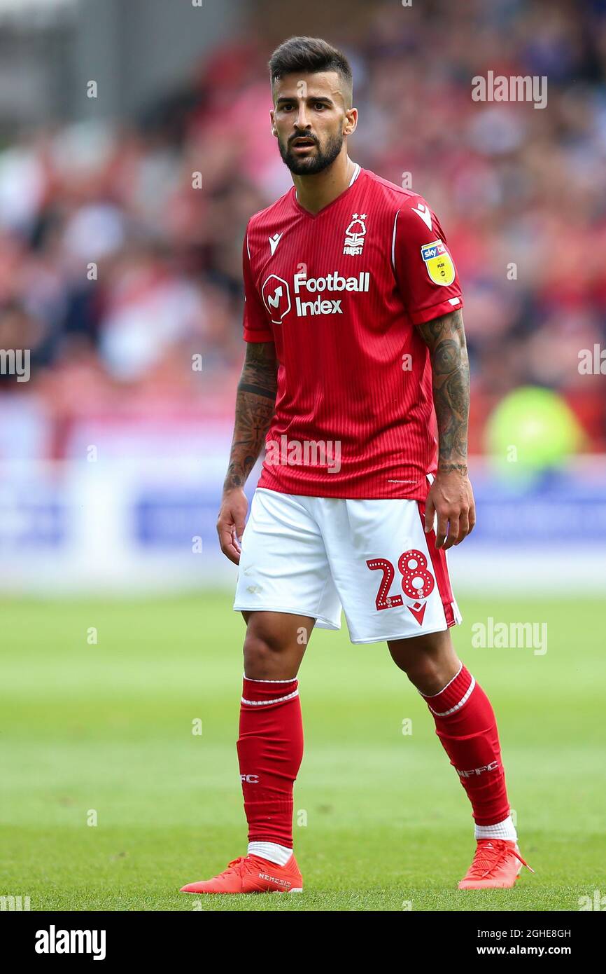 Tiago Silva of Nottingham Forest during the Sky Bet Championship match ...