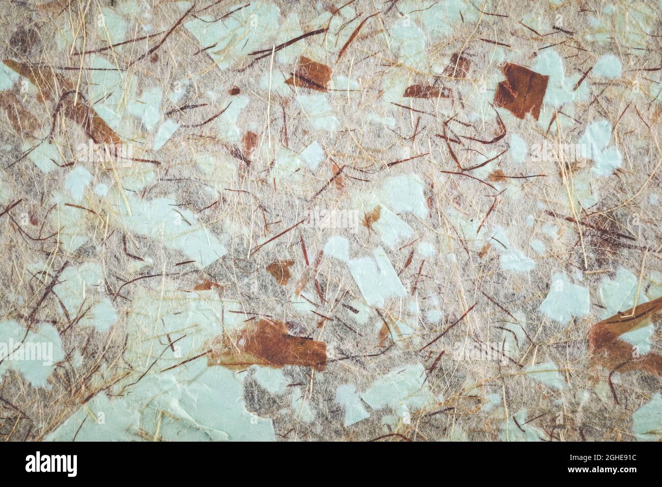 Recycled handmade paper texture Stock Photo - Alamy