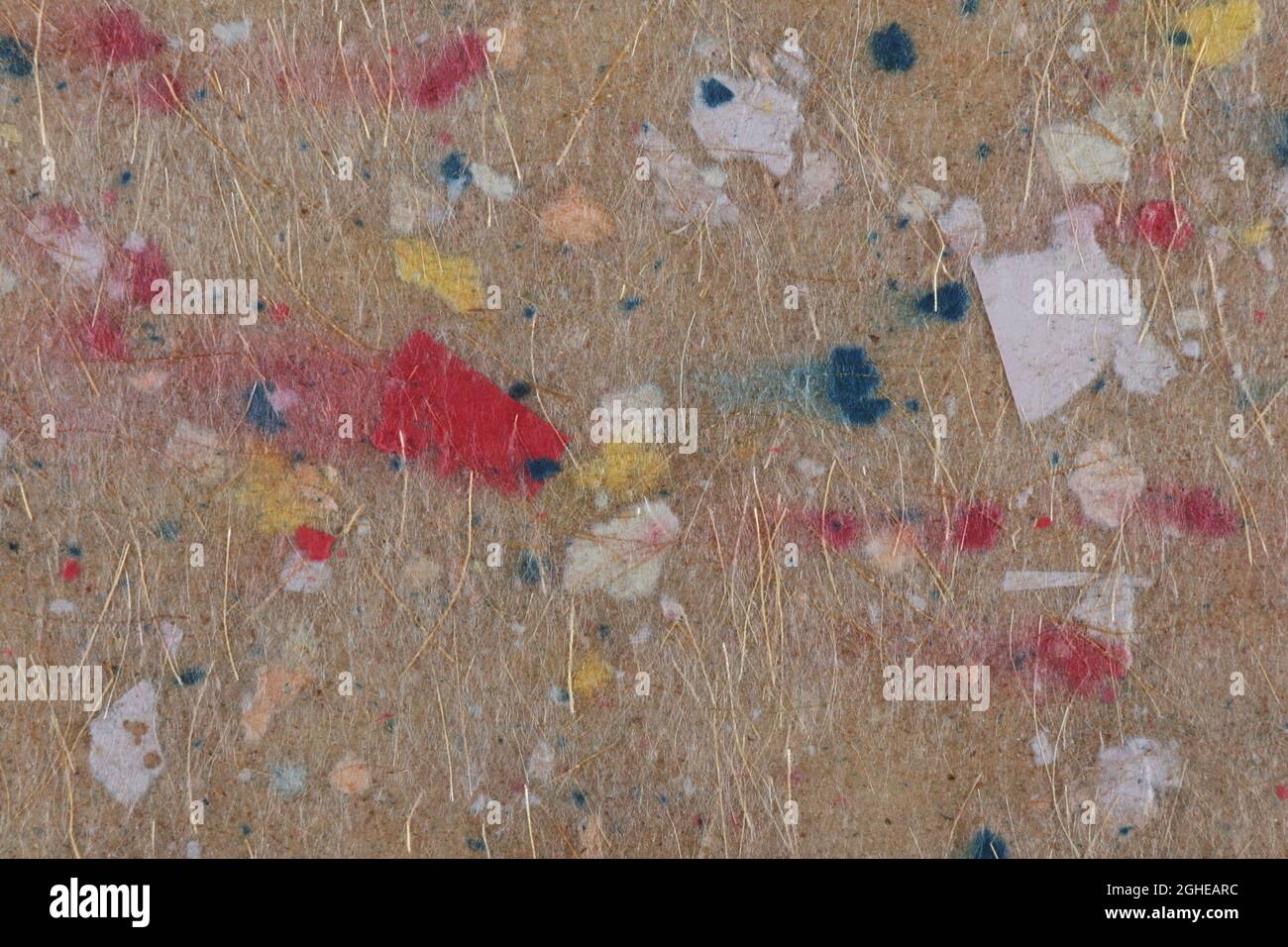 Recycled handmade paper texture Stock Photo - Alamy