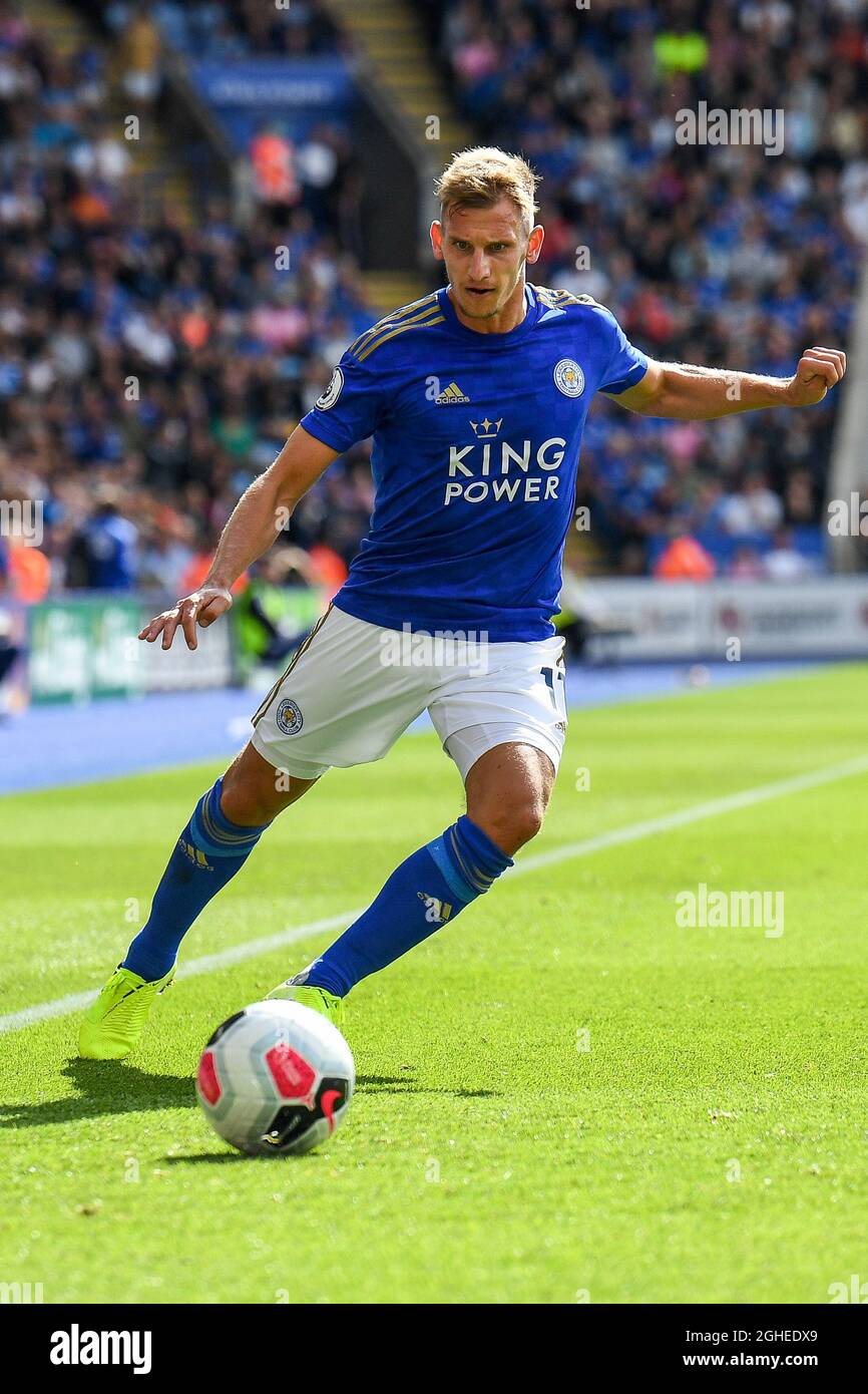 Marc Albrighton of Leicester City during the Premier League match at ...