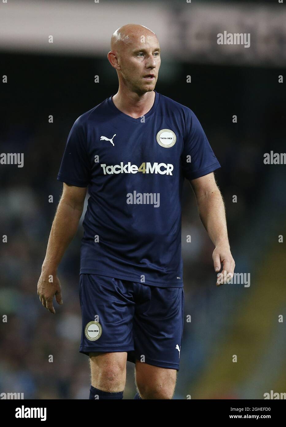 Nicky Butt during the Vincent Kompany Testimonial match at the Etihad ...