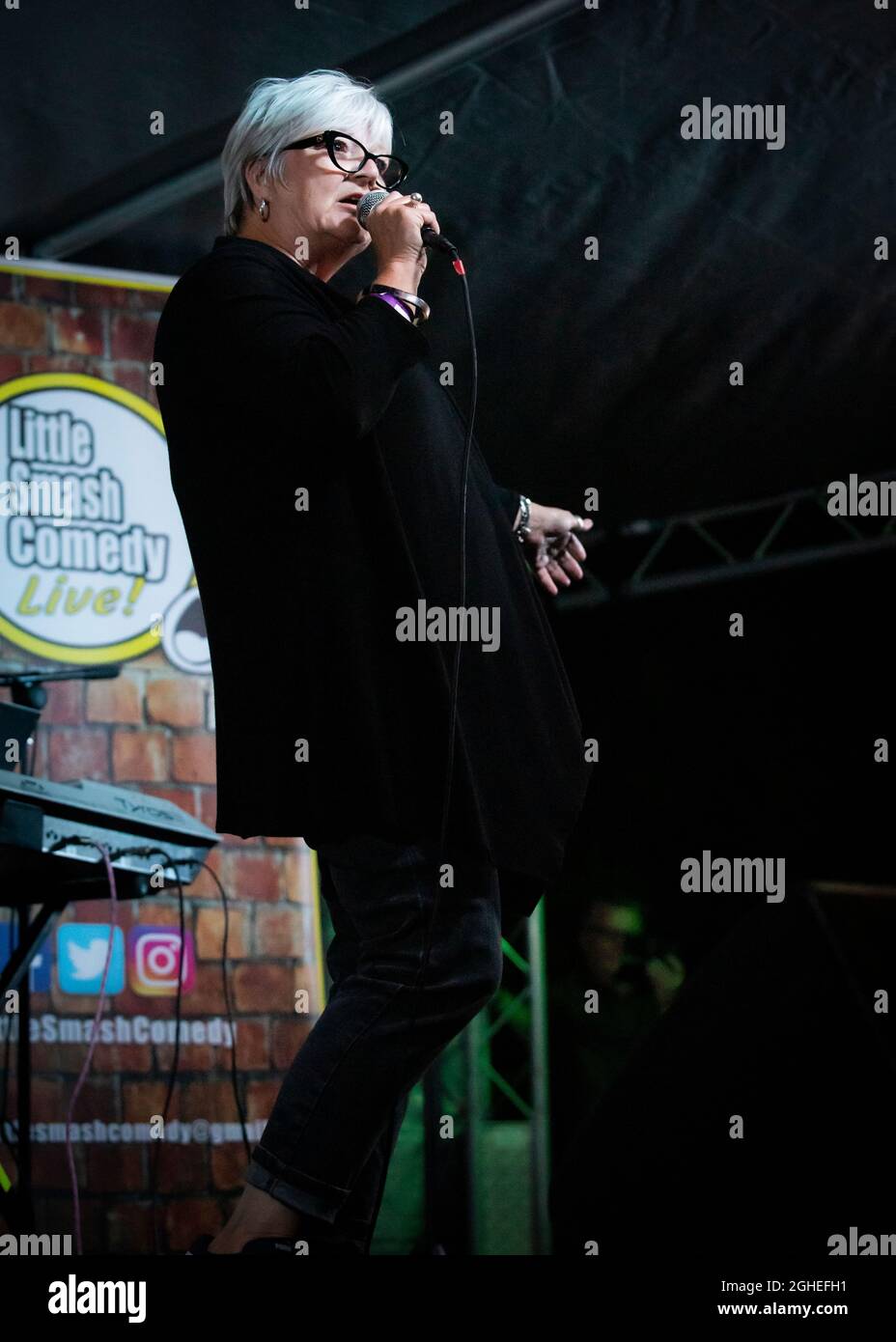 Janet Garner, Comedian, The Garden Gatherings, Comedy Gala, Essex ...