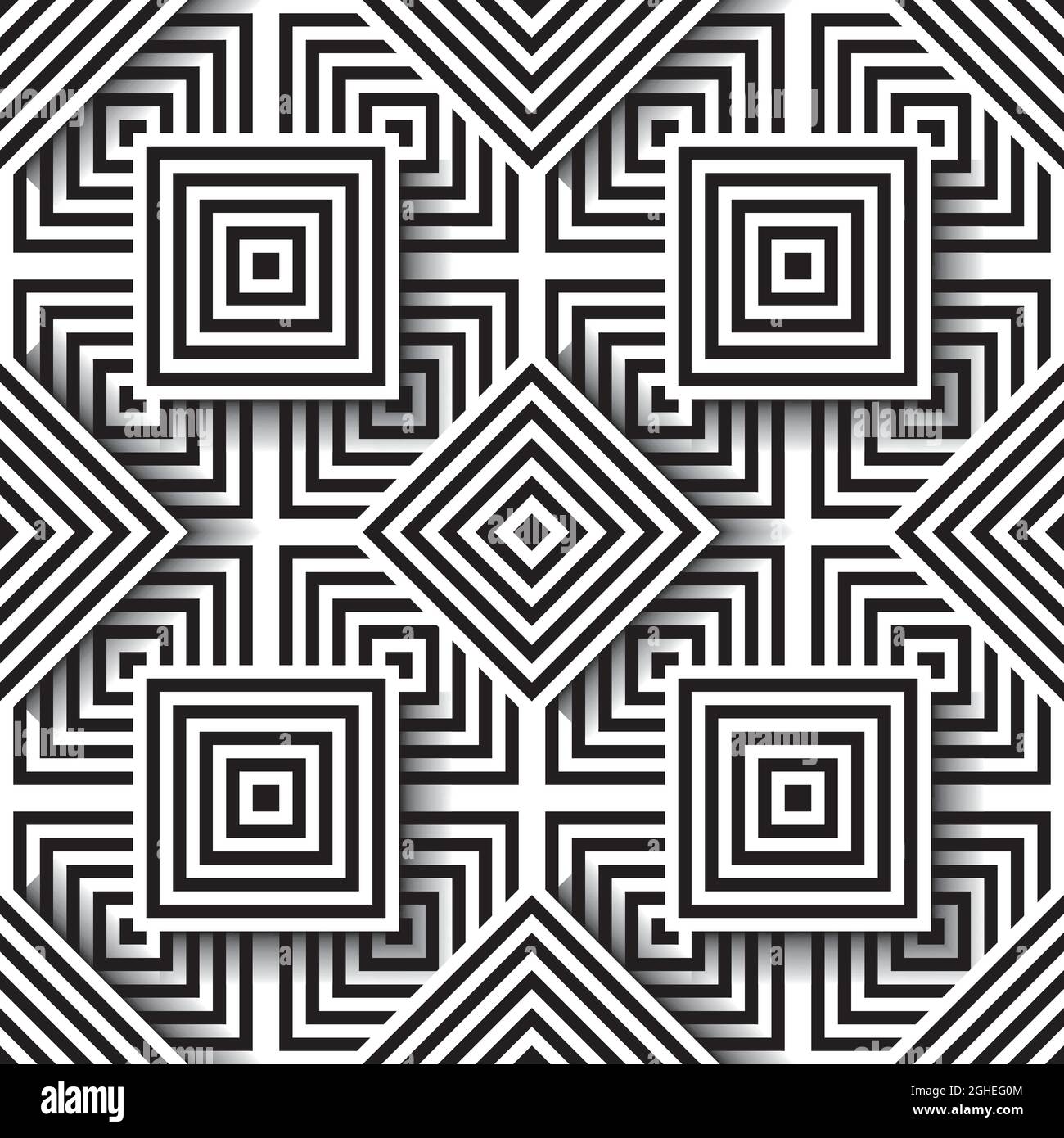 Geometric Patterns Squares