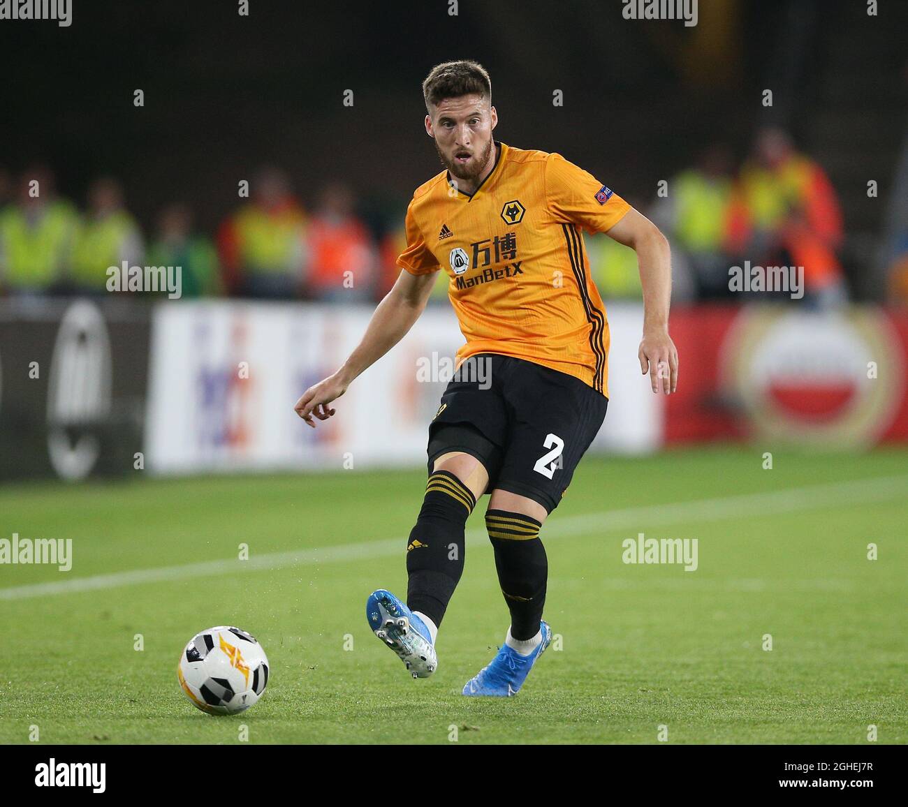 Matt Doherty of Wolverhampton Wanderers during the UEFA Europa League ...