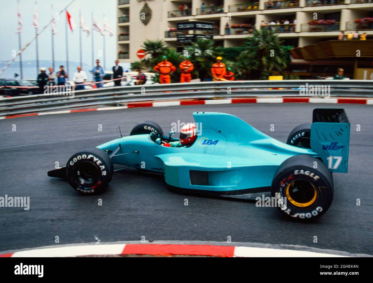 17 Belmondo Paul (fra), March F1, March-Ilmor CG911B, action during the ...