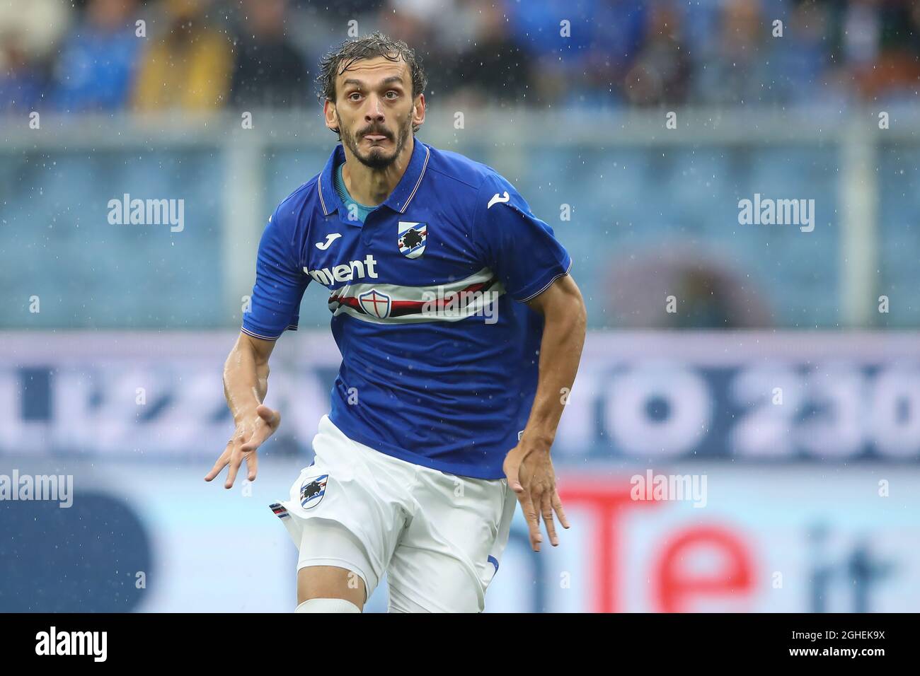 Manolo Gabbiadini of Sampdoria during the Serie A match at Stadio Luigi ...