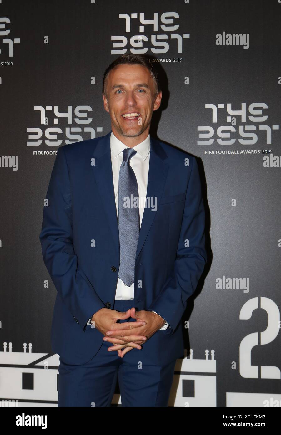 Phil neville england manager hi-res stock photography and images - Alamy