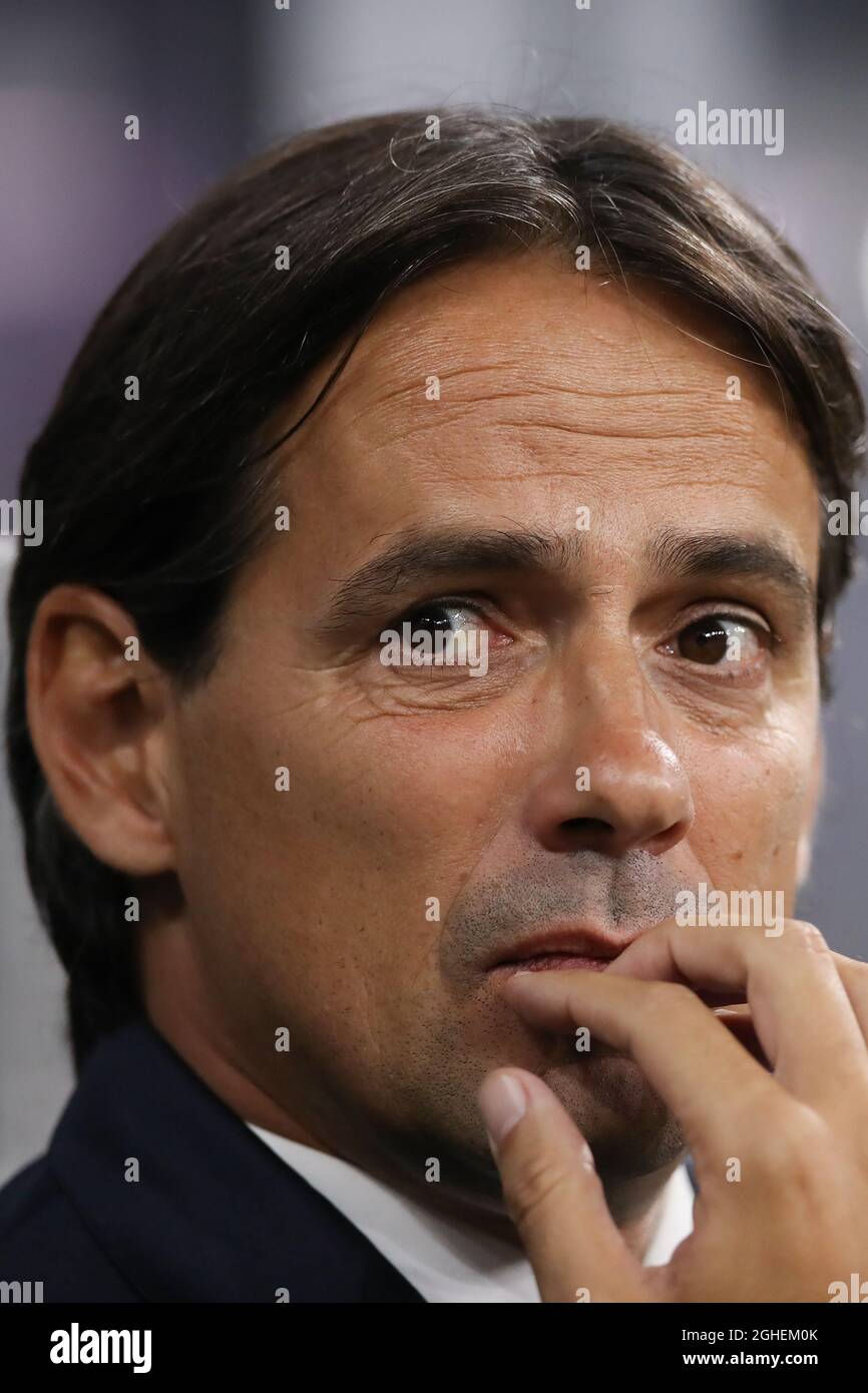 Simone inzaghi manager hi-res stock photography and images - Alamy