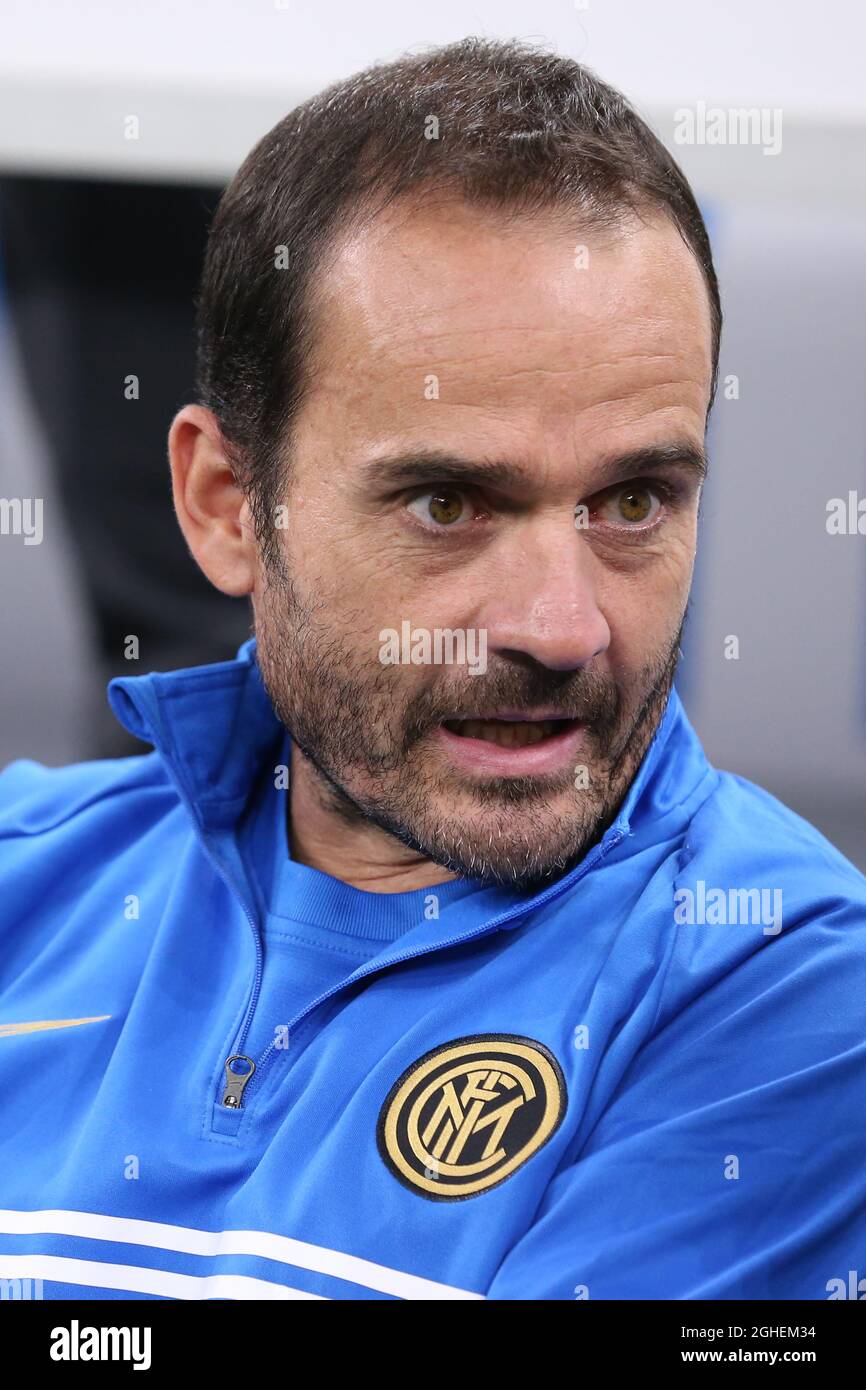 Inter Fitness coach Julio Tous during the Serie A match at Stadio ...