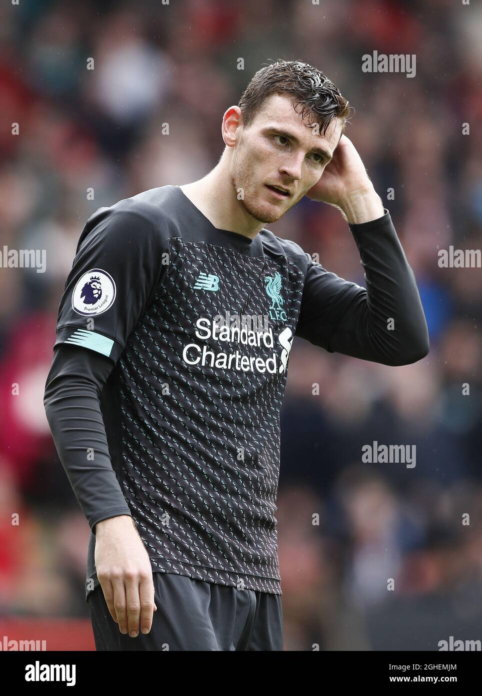 Andrew Robertson of Liverpool during the Premier League match at ...