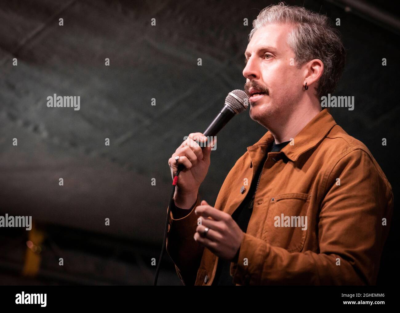 Carl Donnelly, Comedian, The Garden Gatherings, Comedy Gala, Essex ...