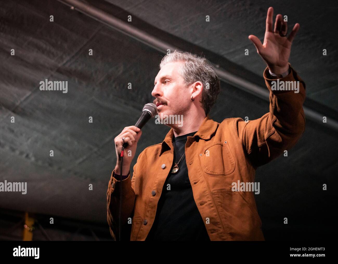 Carl Donnelly, Comedian, The Garden Gatherings, Comedy Gala, Essex ...