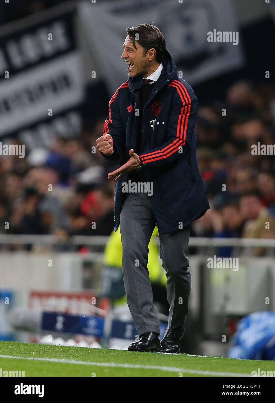 Niko Kovac, Manager of Bayern Munich during the UEFA Champions League ...