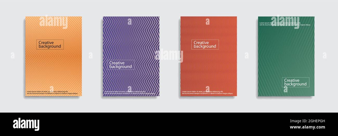 Minimal covers design. Colorful halftone gradients.background modern ...