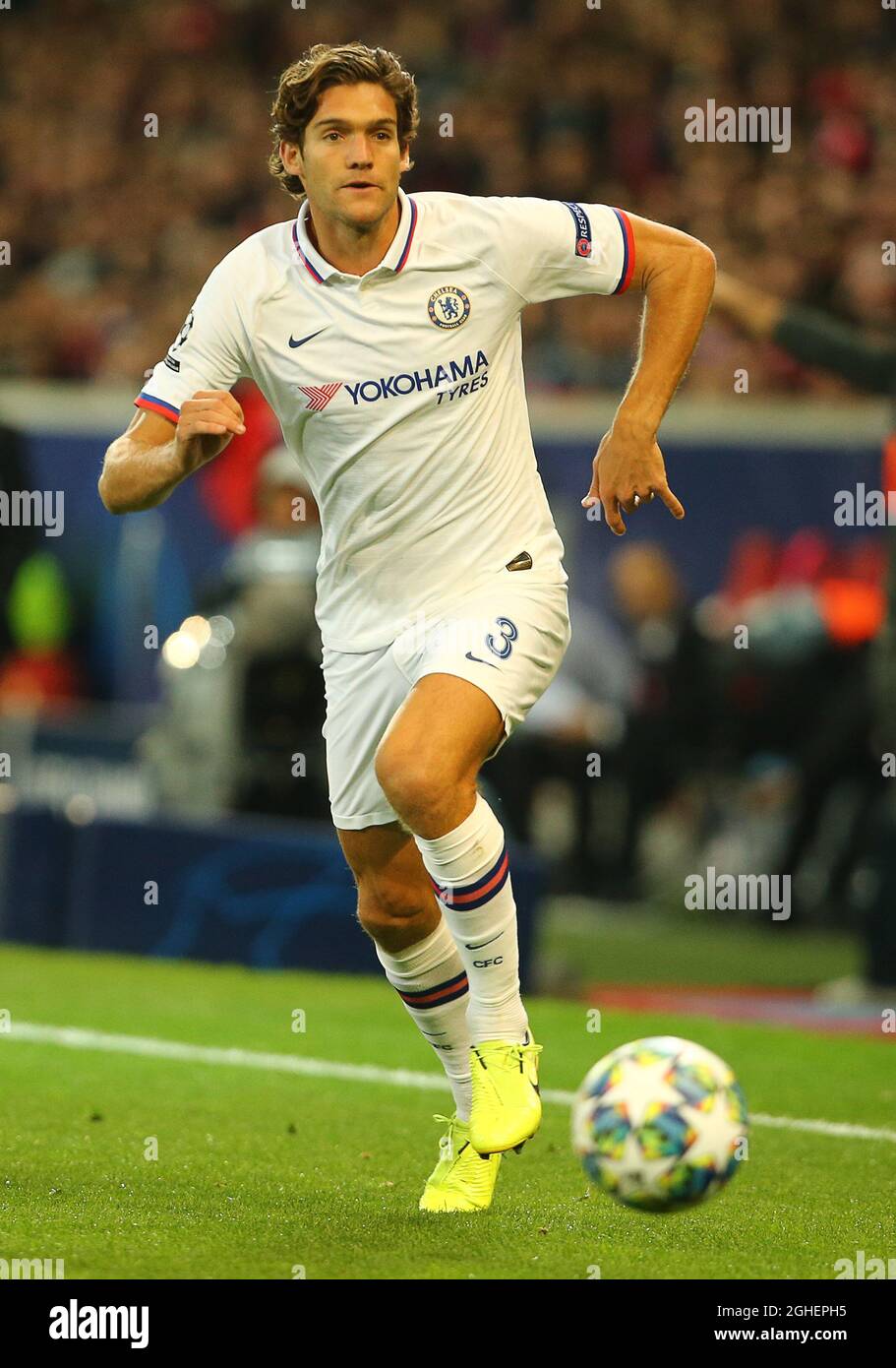 Marcos Alonso of Chelsea during the UEFA Champions League match at ...