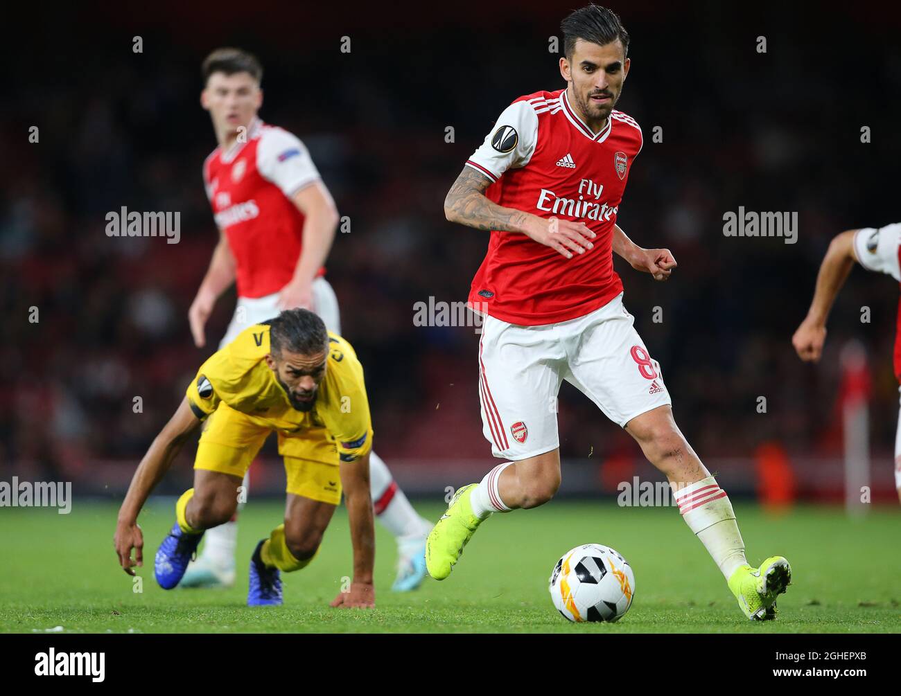 Dani Ceballos of Arsenal during the UEFA Europa League match at the ...