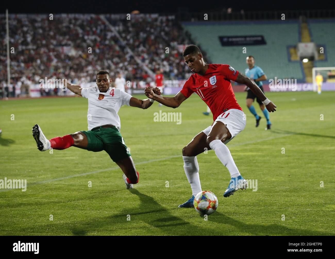 Marcus rashford england goal 2020 hi-res stock photography and images ...