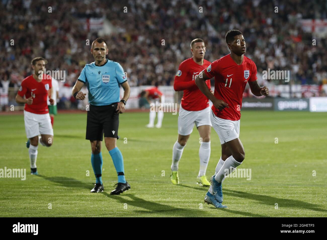Marcus rashford england goal 2020 hi-res stock photography and images ...