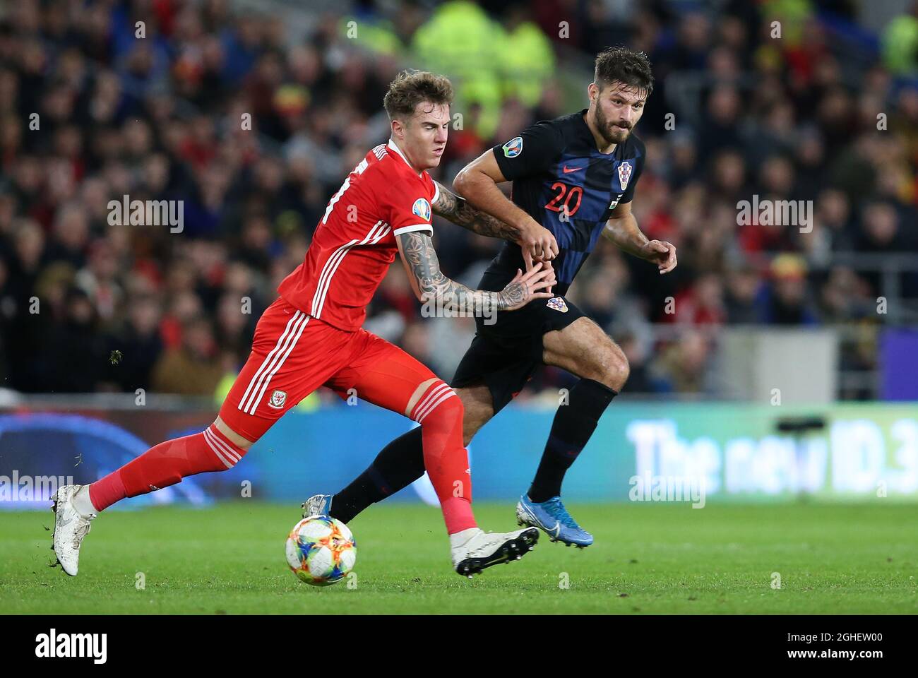 Joe rodon euro 2020 hi-res stock photography and images - Alamy