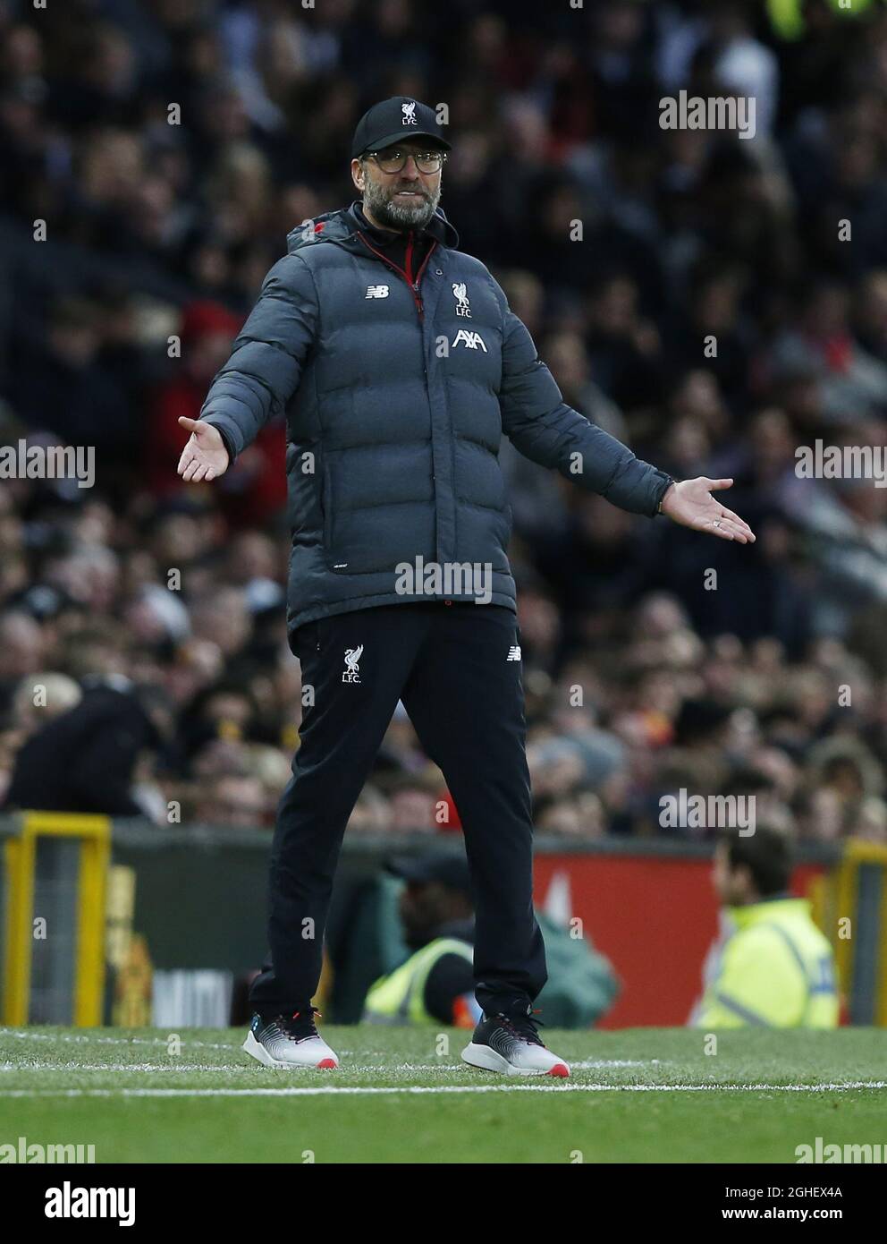 Jurgen Klopp manager of Liverpool during the Premier League match at ...