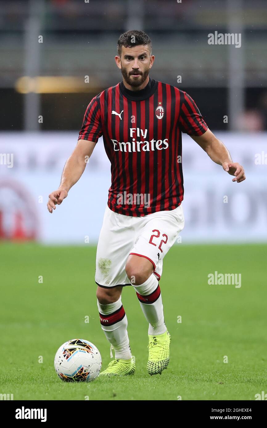 Mateo Musacchio of AC Milan during the Serie A match at Giuseppe Meazza ...