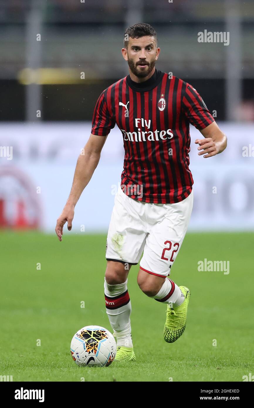 Mateo Musacchio of AC Milan during the Serie A match at Giuseppe Meazza ...