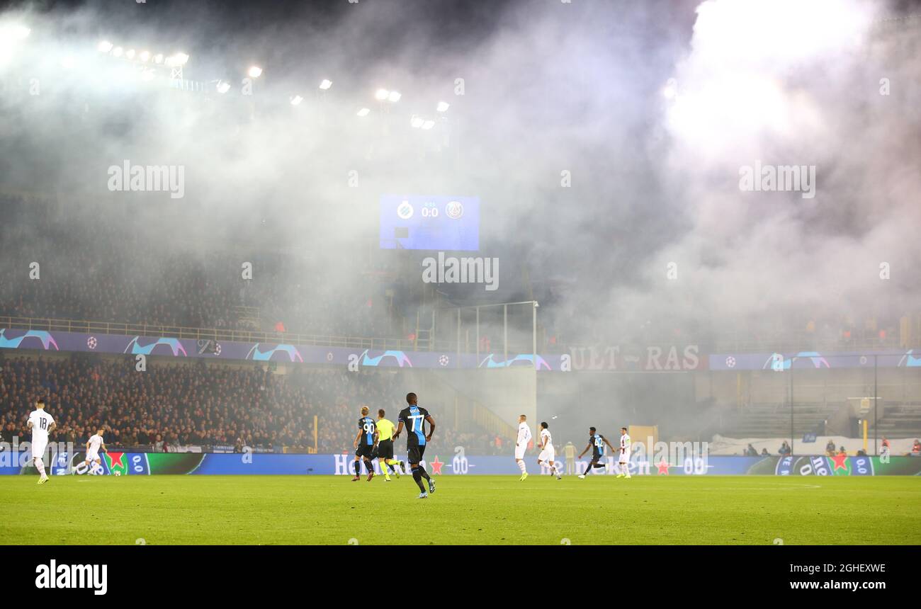 Soccer pitch flares hi-res stock photography and images - Alamy
