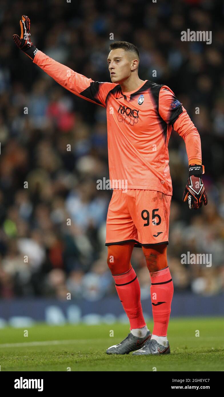 Pierluigi Gollini of Atalanta during the UEFA Champions League match at ...