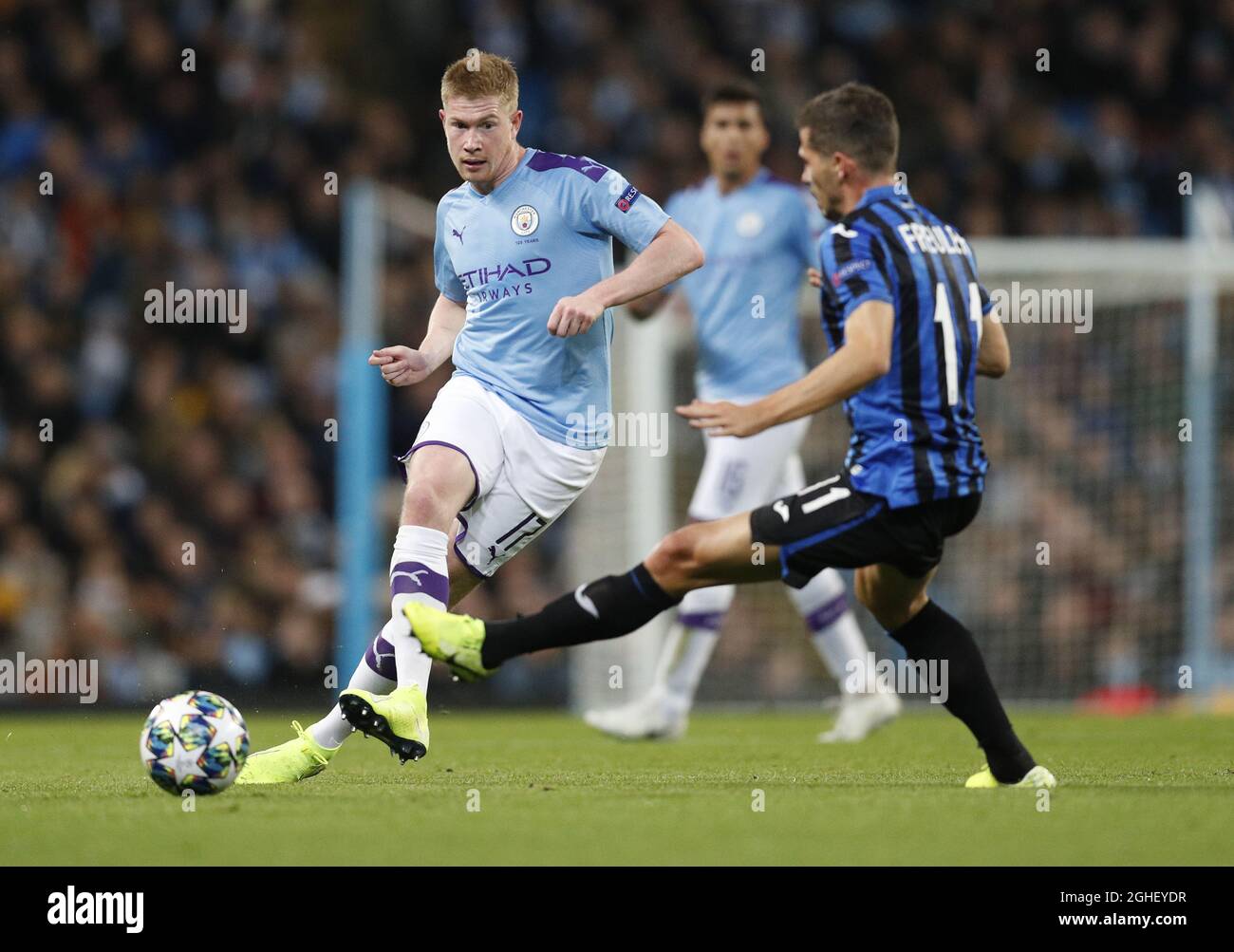 Kevin De Bruyne of Manchester City during the UEFA Champions League ...