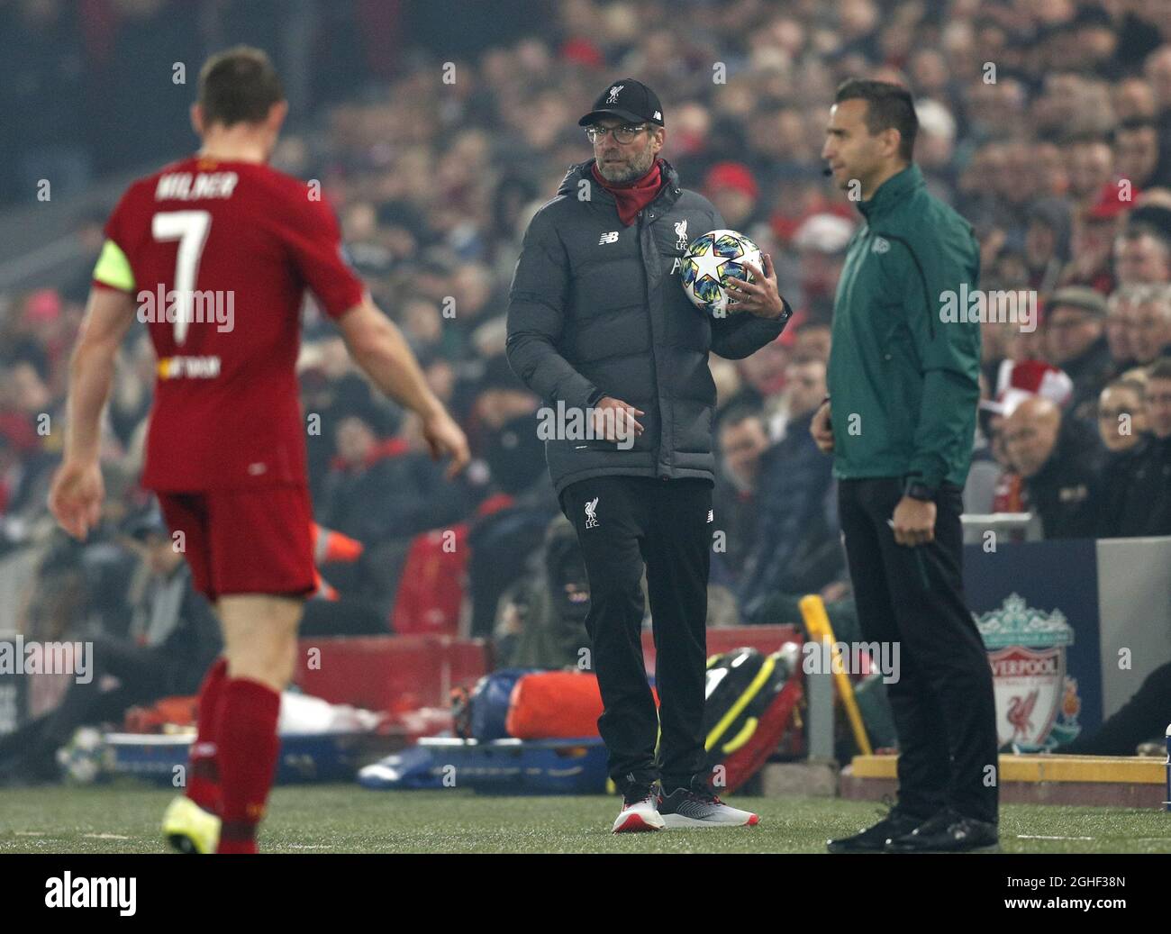 Jurgen Klopp manager of Liverpool during the UEFA Champions League ...