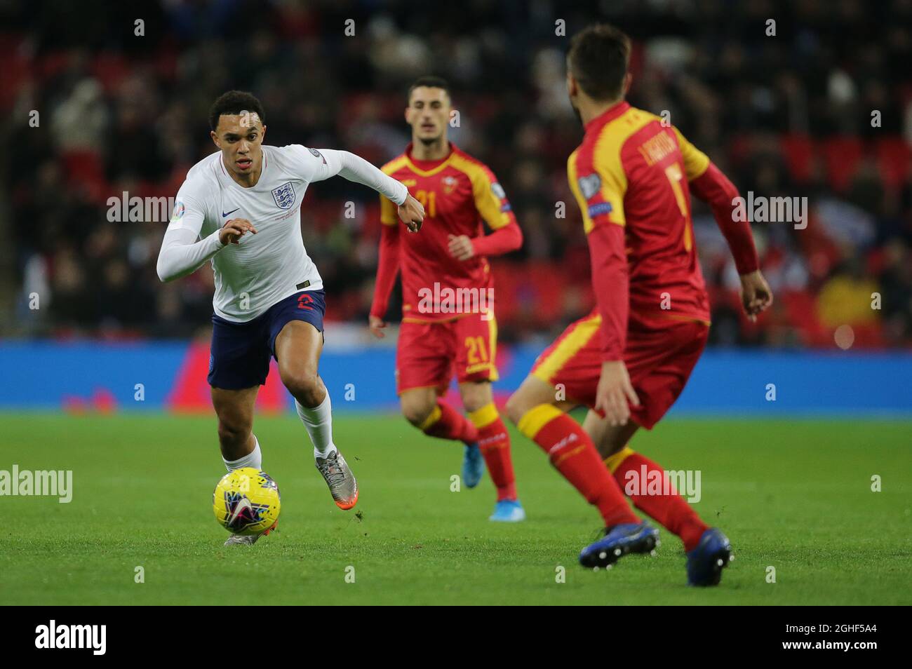 Trent Alexander-Arnold of England during the UEFA Euro 2020 Qualifying ...
