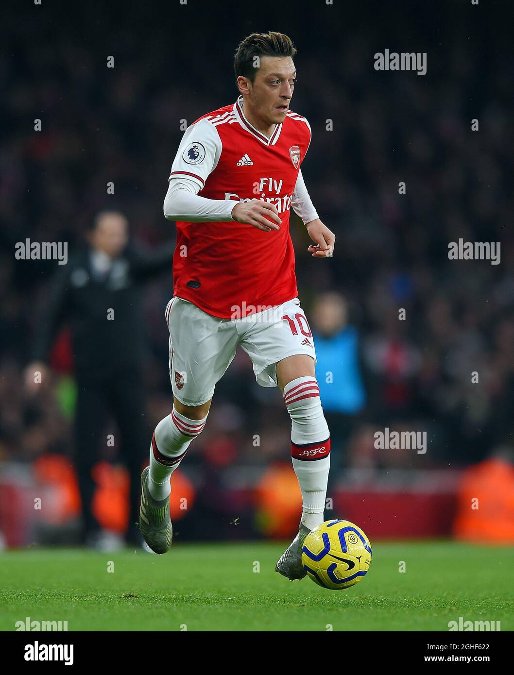 Mesut Ozil of Arsenal during the Premier League match at the Emirates ...